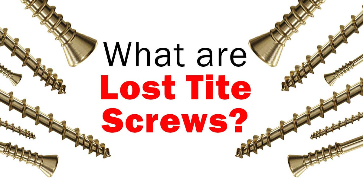 What are Lost Tite screws, what are they used for? Fusion Fixings