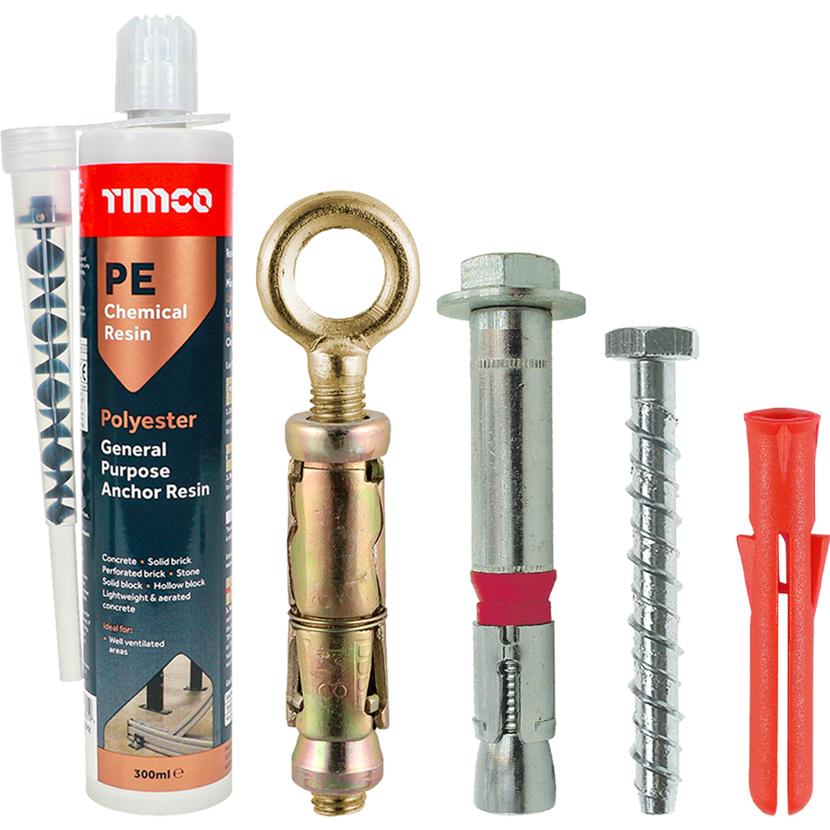 A range of masonry and concrete fixings | Fusion Fixings