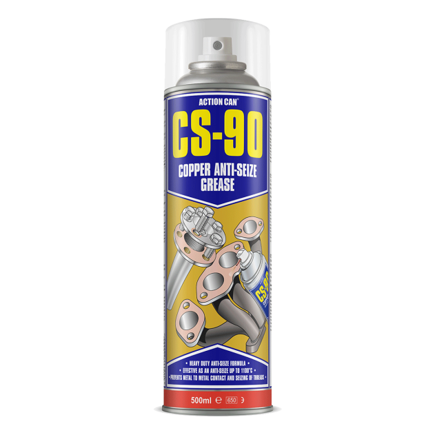 Action Can CS-90 Copper Anti-Seize Grease Spray Aerosol - 500ml (10319