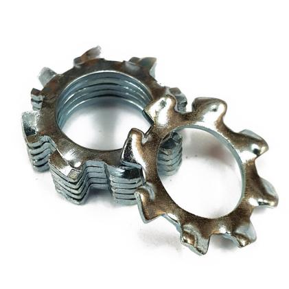 External Tooth Washer DIN 6797A BZP M8