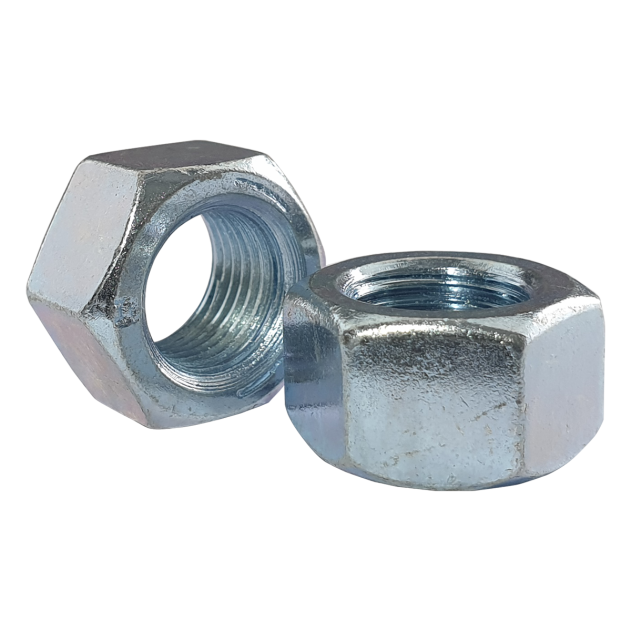 1/2" UNF Full Nut Bright Zinc Plated Grade 5 | Bulk Buy Discounts
