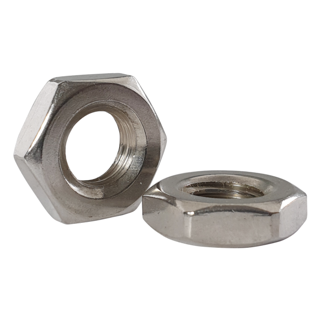 M27 Half Lock Nut A2 Stainless DIN 439 | Bulk Buy Discounts