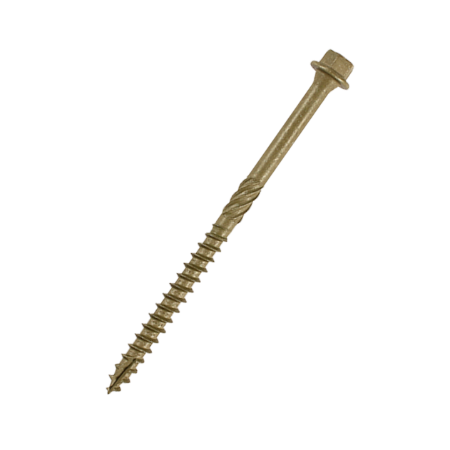 6.7 x 200mm Timco flanged hex head landscaping screws x 50 200IN