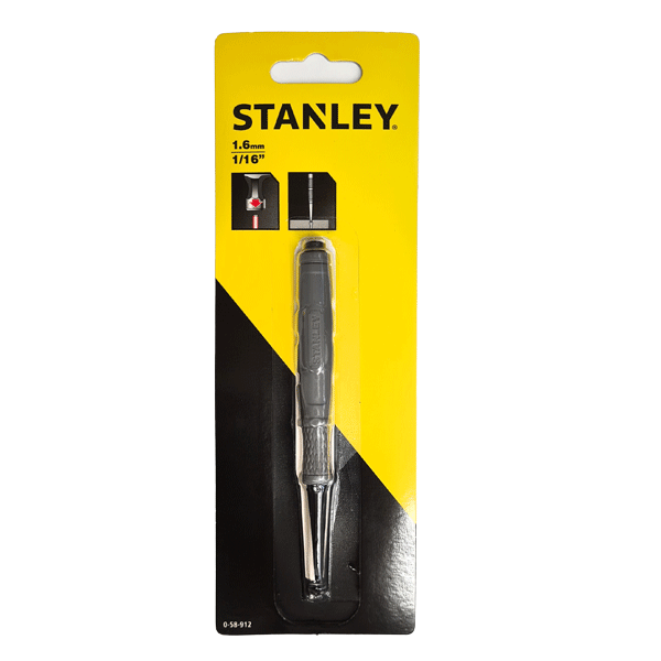 Great price - Stanley DynaGrip Nail Punch, 1.6mm (1/16"), 0-58-912