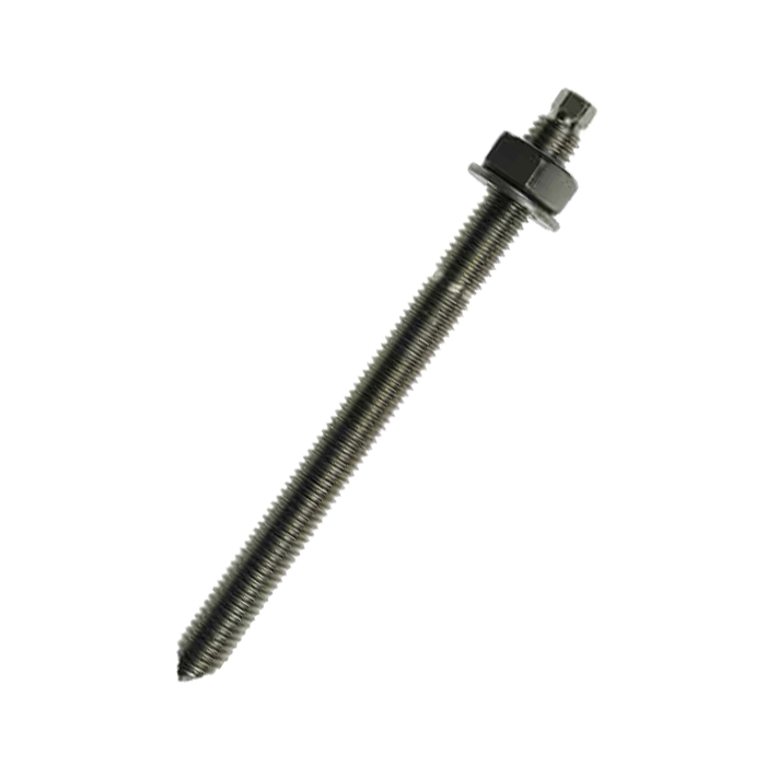 M24 x 300mm x 5 Chemical Anchor Studs, A2 stainless, JSTUD24300SS