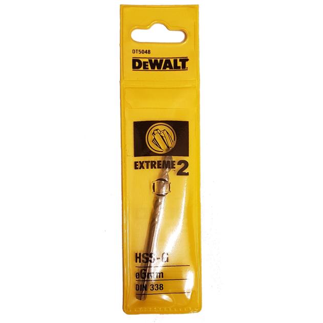 DeWALT DT5048 Extreme 2 HSS-G Drill Bit 6mm