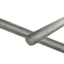 M18 x 1000mm Galvanised Threaded Bar / Studding, Grade 8.8 High Tensil