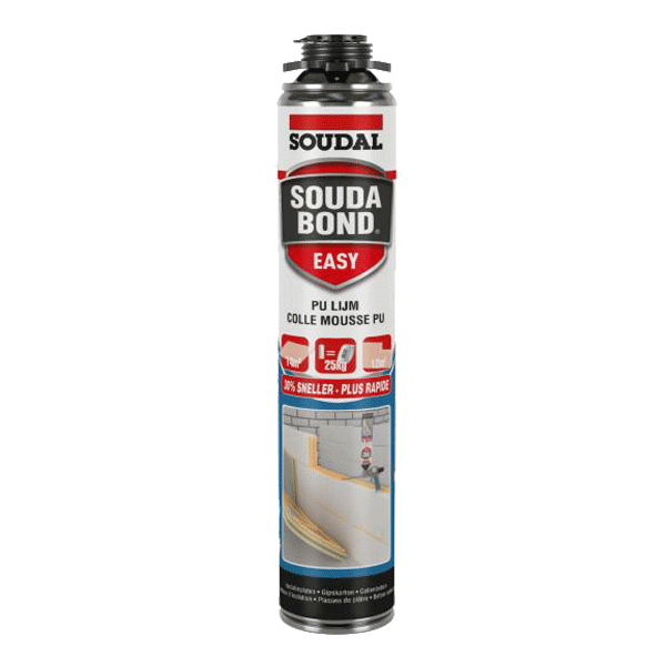 Soudal Soudabond Easy Adhesive Foam, Gun Grade 750ml (161094)